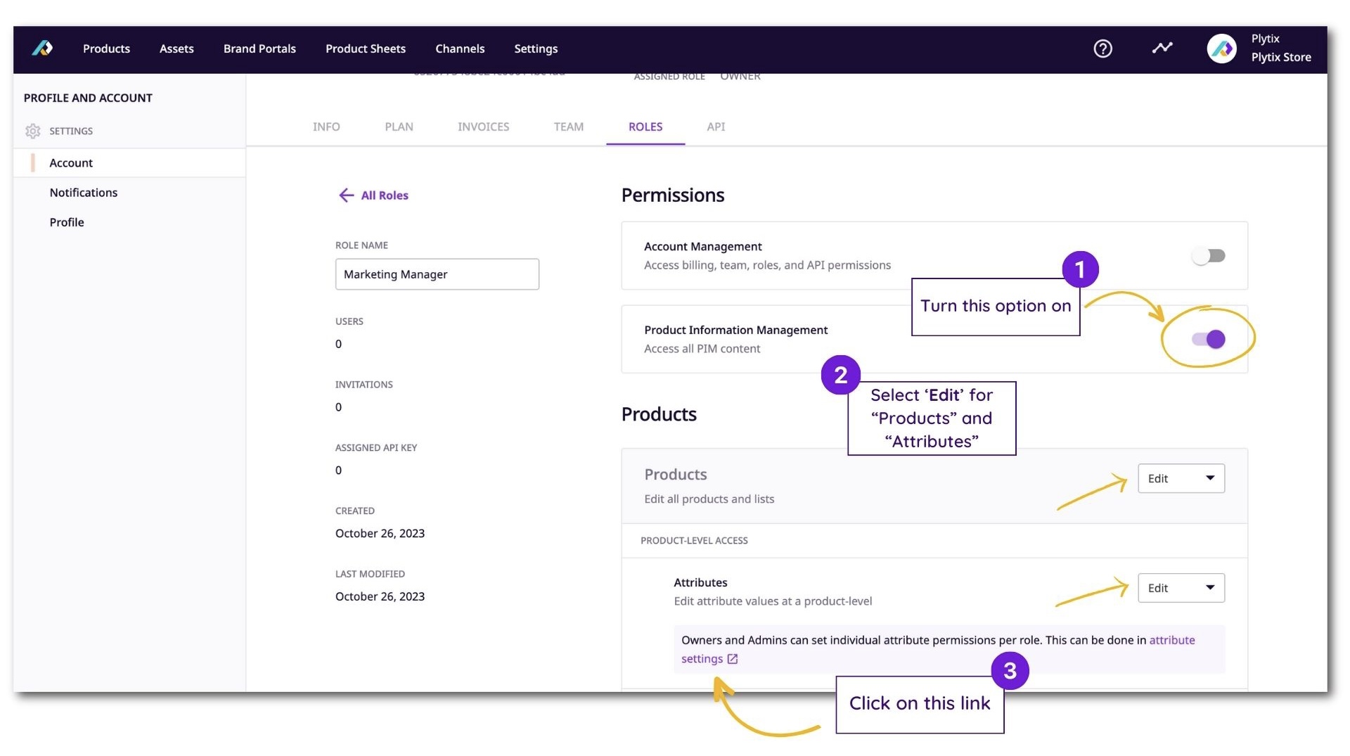 Managing Attribute Level Permissions For Team Roles